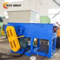 China Single Shaft Shredder for Solid Waste Cardboard 380 V Energy Supply 200-1000Kg/h Capacity for sale