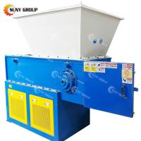 China Waste Tire Recycling Machine Single Shaft Shredder with 9CrSi/D2/SKD-11 Blades DS-800 for sale