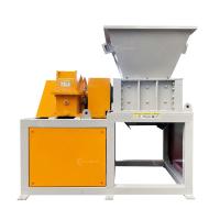 China Video outgoing-inspection Provided Mini Shredder Double Shaft Shredder 1200*600*1000mm for sale
