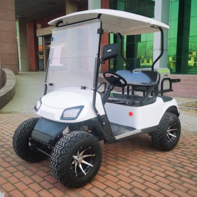 China Custom 48V 2 Person EV Golf Cart With Lithium Ion Battery 30mph for sale