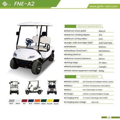 China Customization 3.5kw Electric 60v Golf Cart 4x4 For Large Communities for sale