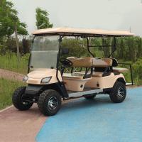 China Electric Street Legal 6 Passenger Golf Cart With Solar Panel 1000kg Load for sale
