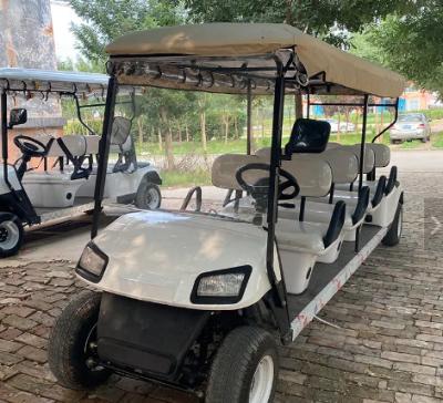 China 72V 100AH Club Car Limo 10 Seater Golf Cart Enpower Controller for sale