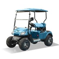 China Blue Color 2 Seats Golf Cart Mini Electric Power 4 Wheel 4 Kw Motors for sale