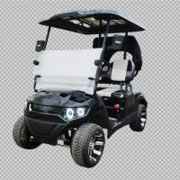 China 2 Seater Course Use Rain Cover Lawn Friendly Electric Golf Cart for sale