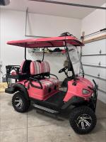 China Max Speed 40km/H Golf Cart 4 Passenger All Terrain OEM Sale Price With 12 Inch Tires for sale