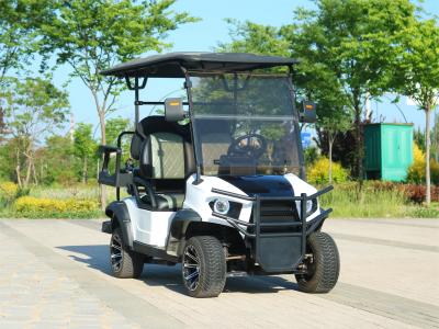 China New Design 4 Seater Off Road Electric Golf Cart Lithium Battery Pu Seats Color Customized for sale