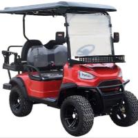 China Customizable 4-Seater Electric Utility Golf Cart Lithium Battery Golf Buggy for Sale for sale