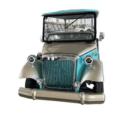 China 72v Electric Classic Car 8 Seats Vintage Cart Three Rows Of Seats  4kw for sale