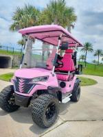 China 48V 150AH EV Golf Cart 5KW 14 Inch Off-Road Tires Barbi Electric For Family Use for sale