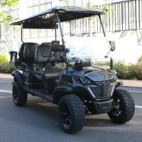 China 6 Seater Electric Golf Cart 4+2 Luxury Home McPherson Suspension Factory Price for sale