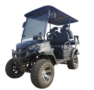 China Limo Buggy 4-seater Electric golf cart 2+2  R12 3.5kw battery off road  driving range 100km for sale