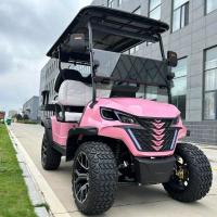 China 4 Seater Electric Golf Cart 2+2 Luxury Home McPherson Suspension Factory Price for sale