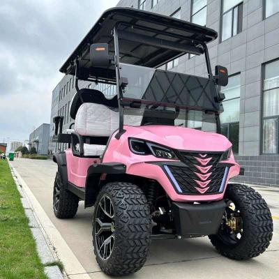 China 4 Seater Electric Golf Cart 2+2 Luxury Home McPherson Suspension Factory Price for sale