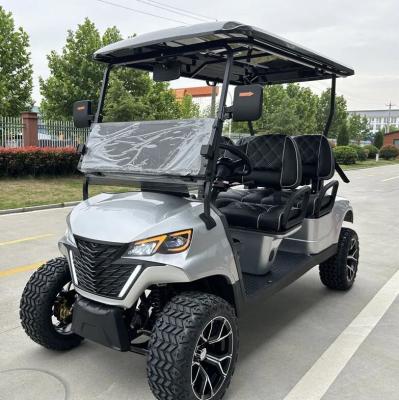 China CE Approved 72V 4KW AC System 4 Seater Electric Golf  Cart Street Legal EV Golf Cart for sale