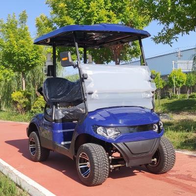 China 2 Seater Golf Cart 30 KM/H 60V 100AH Lead Acid Cell Operated EV Golf Cart for sale