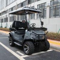 China 2+2 Seat Electric Golf Cart 4 Seater Luxury Home McPherson Suspension Factory Price Sale for sale
