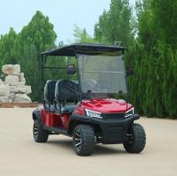 China Electric Golf Cart 4-Seater Luxury Off-road Home McPherson Suspension Factory Price Sale for sale