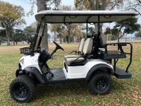China Four Wheeler China Brand Golf Electric Cart White 4 Seater EV Golf Cart 60V 4KW AC System for sale