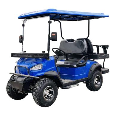 China 4 Seater Golf Cart Automatic Lightweight Brand New 2+2 Seats Luxury Long Range Golf  Buggy for sale