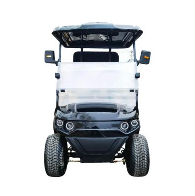 China 6 Seater Electric Golf Cart  Fashion Design Powered Electric Lead Acid Batteries for sale