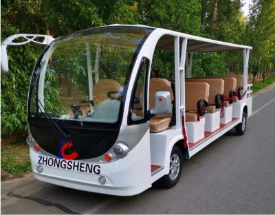 China Theme Park Electric Sightseeing Bus 8 14 17 23 Seats For Sale for sale