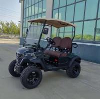 China Lead-acid Cell 4000W AC Motor Comfortable Street Legal 2 Seater Electric Golf  Cart for sale