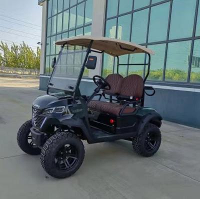 China Lead-acid Cell 4000W AC Motor Comfortable Street Legal 2 Seater Electric Golf  Cart for sale