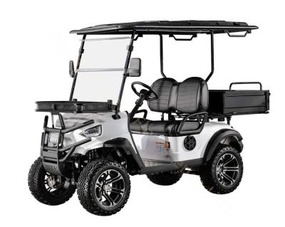 China Hunting Off Road 4 Seats Electric Golf Cart Truck 4 Wheel Standard Club Car for sale