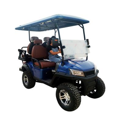 China 2+2 Seats Electric Golf Cart 4 Seater Home McPherson Suspension Luxury Factory Price Sale for sale