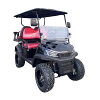 China 2+2 Seats Electric Golf Cart 4 Seater Off road McPherson Suspension Luxury Manufacturer Price Sale for sale