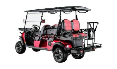 China Powerful 72V Electric Golf Carts with Solar Panel Extend Range 70-90 Km for sale