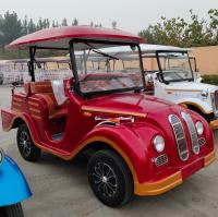 China 6-8 Seats Electric Vintage Car Lithium Utility Evolution Sightseeing Car Factory Wholesale Price for sale