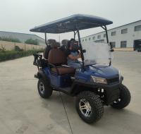 China New Style Modern 4 Seater Golf Cart Rechargeable Long Range Off-Road Vehicle for Rough Terrain for sale