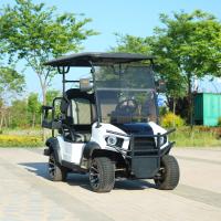 China New 2+2 Seats 5kw Motor Electric Golf Cart Independent Suspension Electromagnetic Brake for sale
