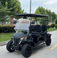 China Multimedia LCD Display 4 Seater Golf Cart for Enhanced Driving Experience for sale