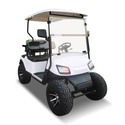 China Automatic Lightweight 2 Seater Golf Cart New Style Long Range 4 Wheel Golf  Buggy for sale