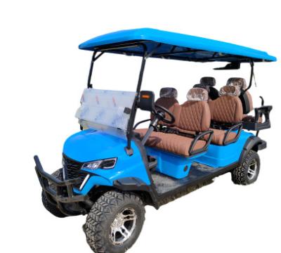 China Compact Electric Golf Cart With High-Efficiency Motor Ideal For Private Estates for sale