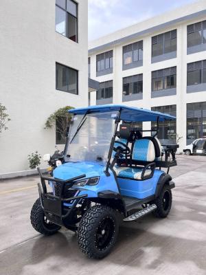 China Electric Golf Cart 4kw/5kw/7kw Lead-Acid Battery  2+2 Seater Street Legal 4 Passenger for sale
