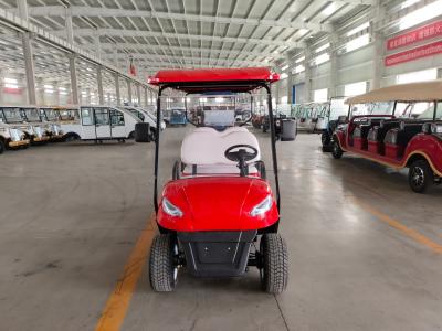 China Cost-Effective Four-Seater Forward-Facing Electric Golf Cart With Customizable Colors Lead-Acid Battery And LED Lights for sale