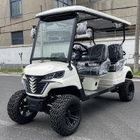 China Off Road Electric 4 Seat Golf Cart New Style Design With Professional Instrument for sale