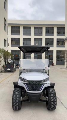 China 4 Seater Golf Cart Lead Acid Battery  Independent Suspension Electric Hunting for sale