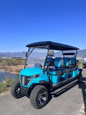 China Fashionable Electric Golf Cart For Outdoor Sightseeing On Trackless Terrain With Front Disc And Rear Drum Brake for sale