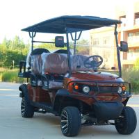 China Buggy Off Road 4 Wheel Electric Golf Cart 6 Passengers 3.5kw 60V 100Ah Lead Acid Battery for sale