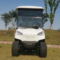 China 6+2 Seats Electric Golf Cart 60V 100AH ​​Lead Acid Battery Modern Leisure Golf Cart for sale