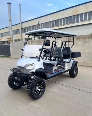 China Electric Off-Road Golf Truck 4 Wheels 4 Seats 4kw 60V Golf Cart for sale