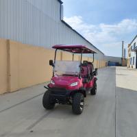 China 4+2 Seat Golf Cart Appearance Fashionable Design High-End Hot Sales 3.5/4/7Kw Performance Upgrades for sale