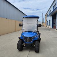 China 4KW  12 Inch Off-Road Tires 2 Seater Electric Golf Cart Lithium Battery With Short Charging Time CE Approvaled for sale