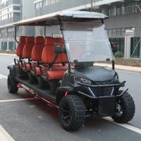 China 72V Lithium Battery 8 Seat Luxury Battery Powered   Electric Golf Cart Buggy CE Approved China Made for sale