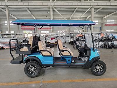China 6 Passenger Electric Off Road Golf Cart Front Suspension Made China Electric Street Legal for sale